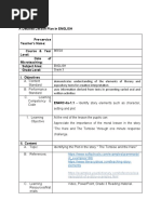 Semi Detailed Lesson Plan On Role Play and Improvs | PDF ...
