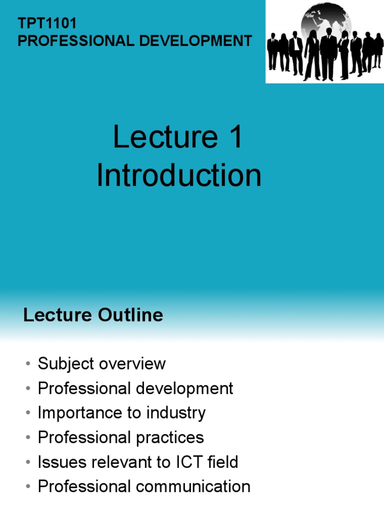 TPT1101 Professional Development | Download Free PDF | Communication ...