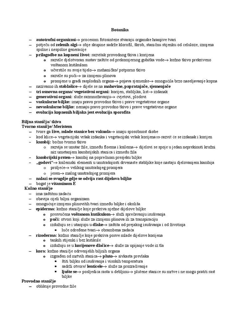 Botanika | PDF