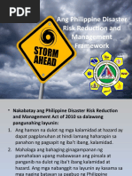 RA 10121 - DRRM Act Tagalog | PDF