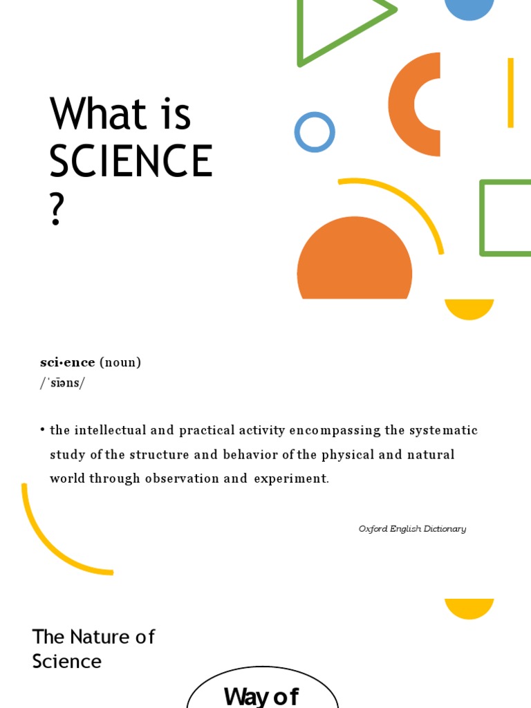Introduction To Science | PDF | Science | Scientific Method