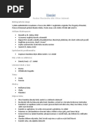 William Shakespeare - Hamlet Rozbor Díla K Maturitě | PDF