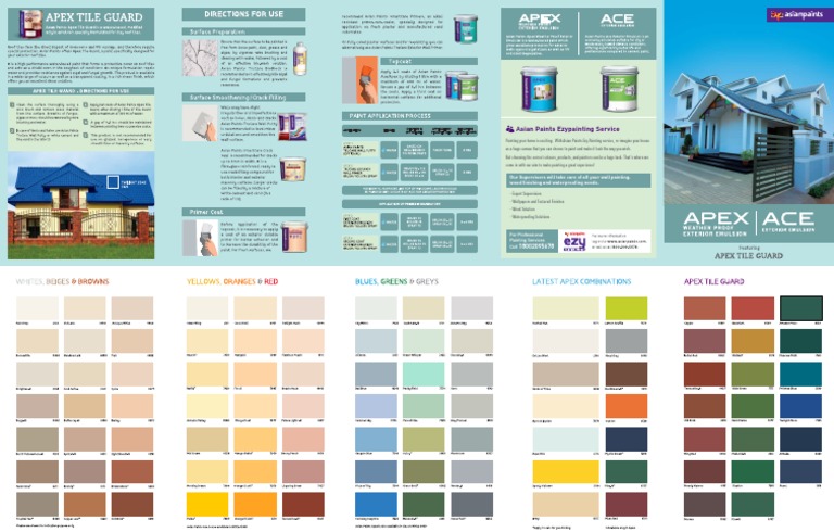 1839 - ACE & APEX Shade Card | PDF
