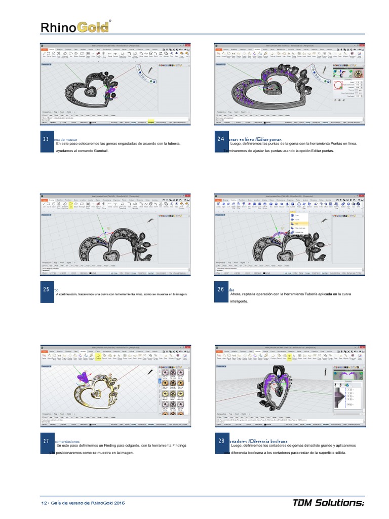 RhinoGold 5.5 - ガイド 2015 (12-19) .en.es | PDF