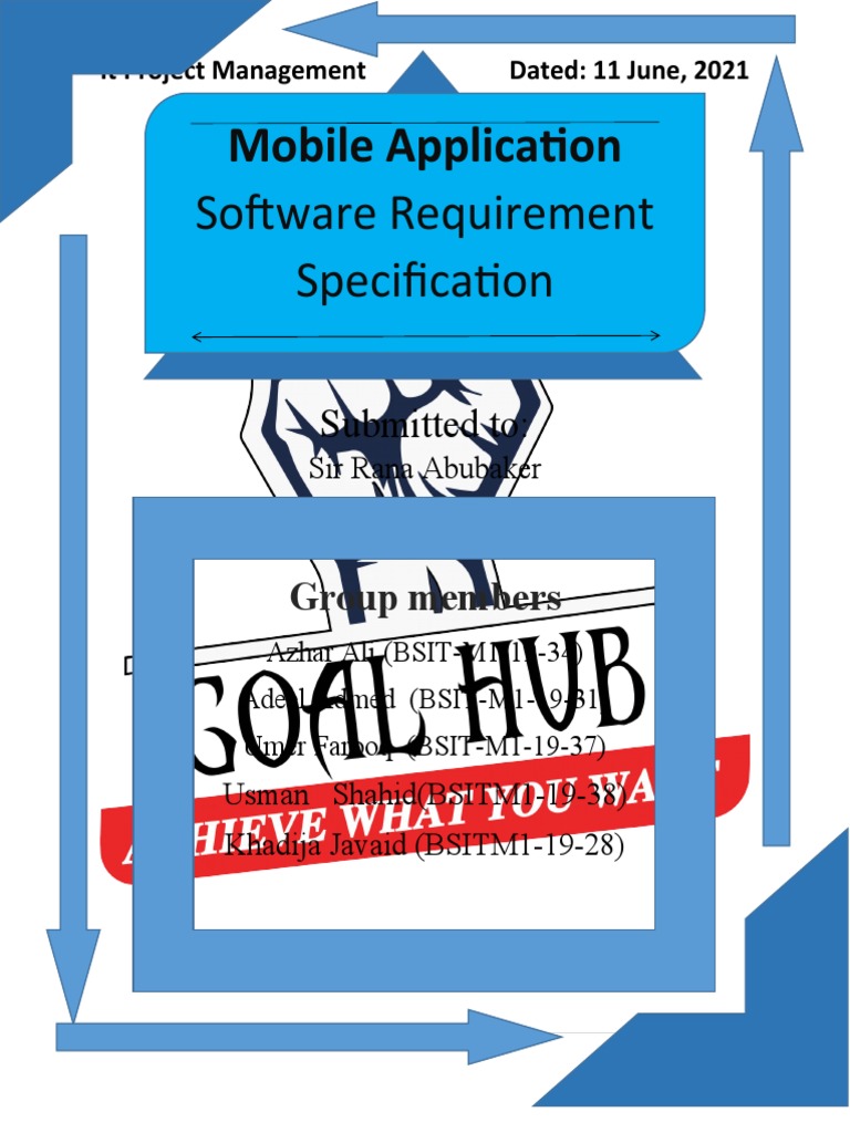 Software Requirement Specification: Mobile Application | PDF | Operating System | Malware