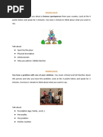 B1 Speaking Topics for Discussion | PDF
