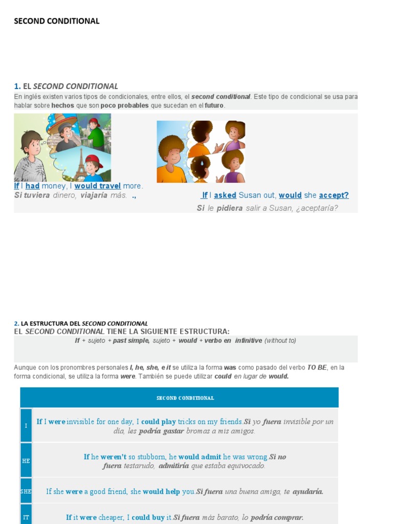 Segundo Condicional | PDF