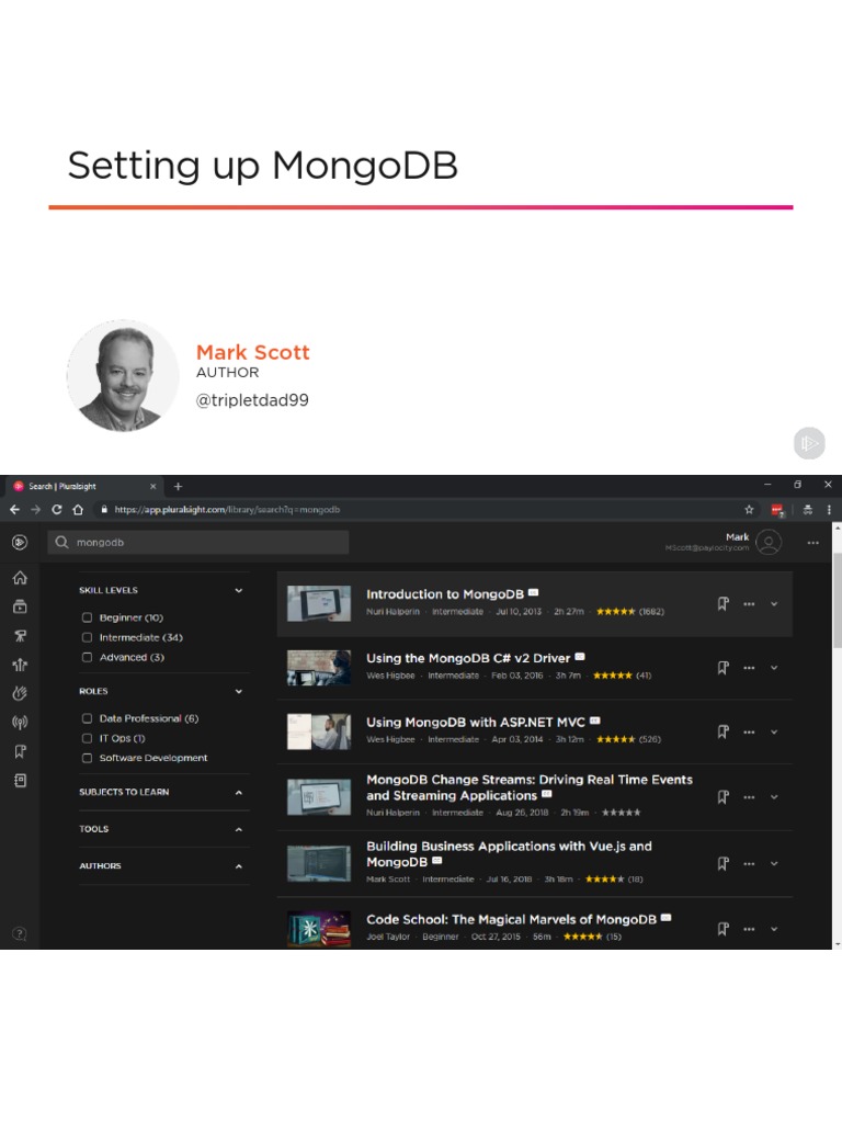 Setting Up Mongodb Slides | PDF