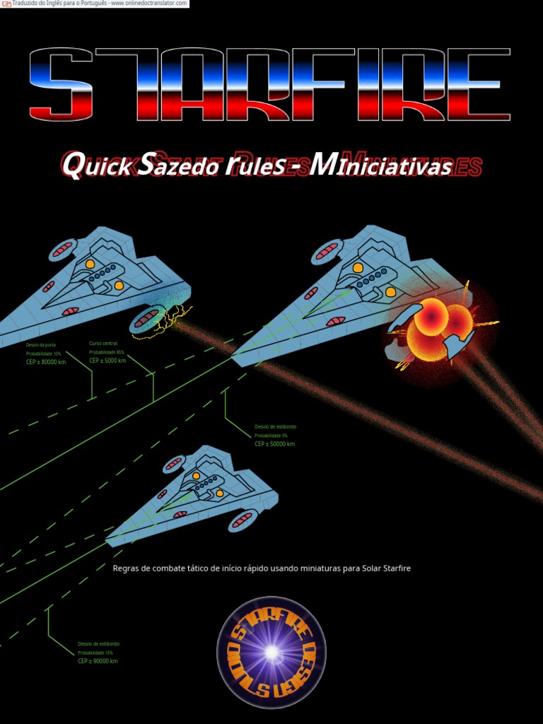 Starfire Wargame | PDF | Cinemática | Arco e flecha