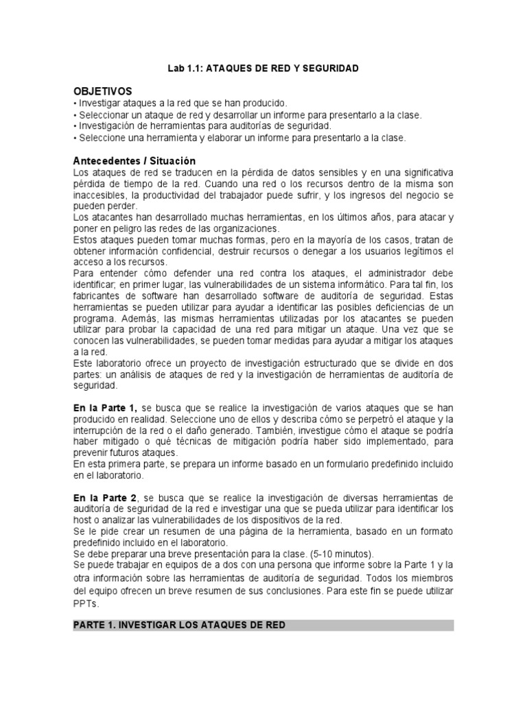 AC 1 Anthony Aparicio Quiroz | PDF | Vulnerabilidad (informática ...