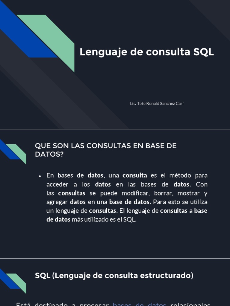 Consultas en Mysql | Descargar gratis PDF | SQL | Bases de datos
