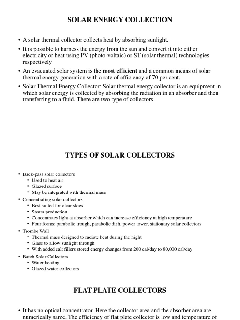 02 Solar Collector | PDF | Solar Energy | Physical Quantities