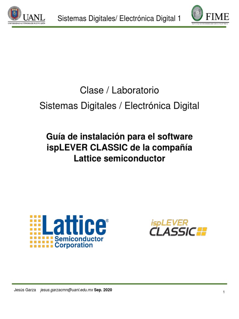 Guía de Instalación ispLEVER Classic | PDF | Windows 10 | Archivo de ...