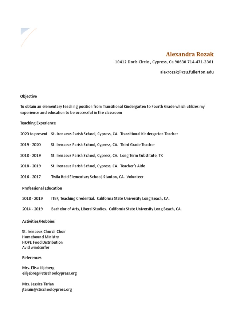 Resume - Ar | PDF