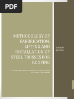 Example Method Statement For The Installation of Roof Trusses | PDF ...