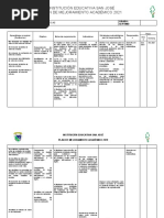 Plan de Clases de MATEMATICAS 7mo Grado | PDF | Porcentaje | Exponenciación