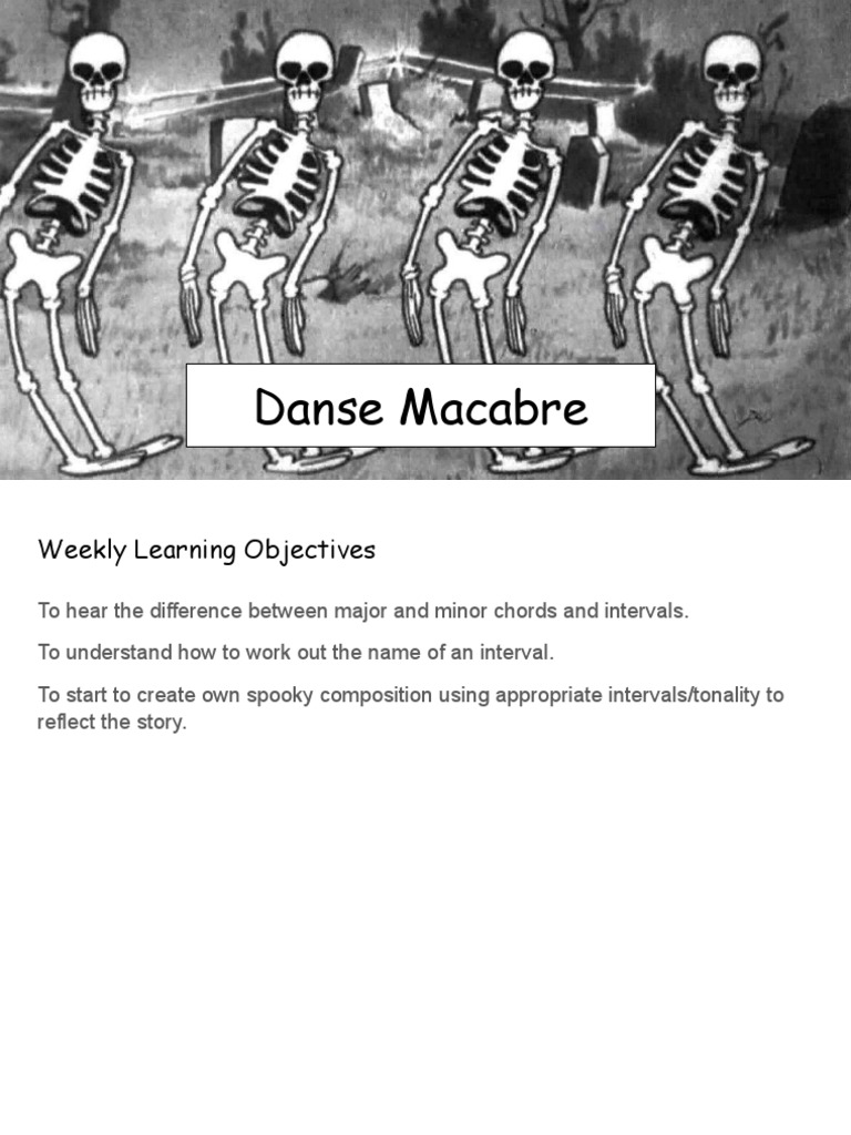 Danse Macabre - Week 2 | PDF
