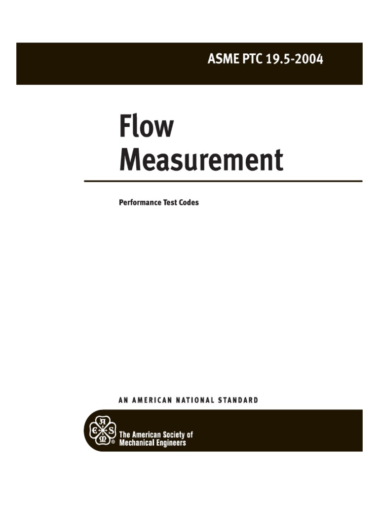 Asme PTC 19.5-2004 | PDF