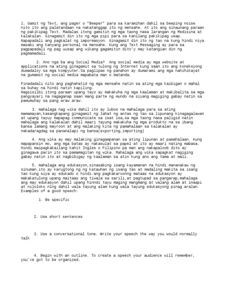 Gamit NG Text, Ang Pager o "Beeper" para Sa Karamihan Dahil Sa Beeping ...
