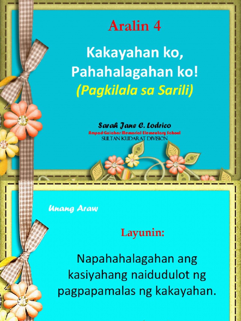 Grade 2 PPT Esp q1 w4 Day 1-4 | PDF