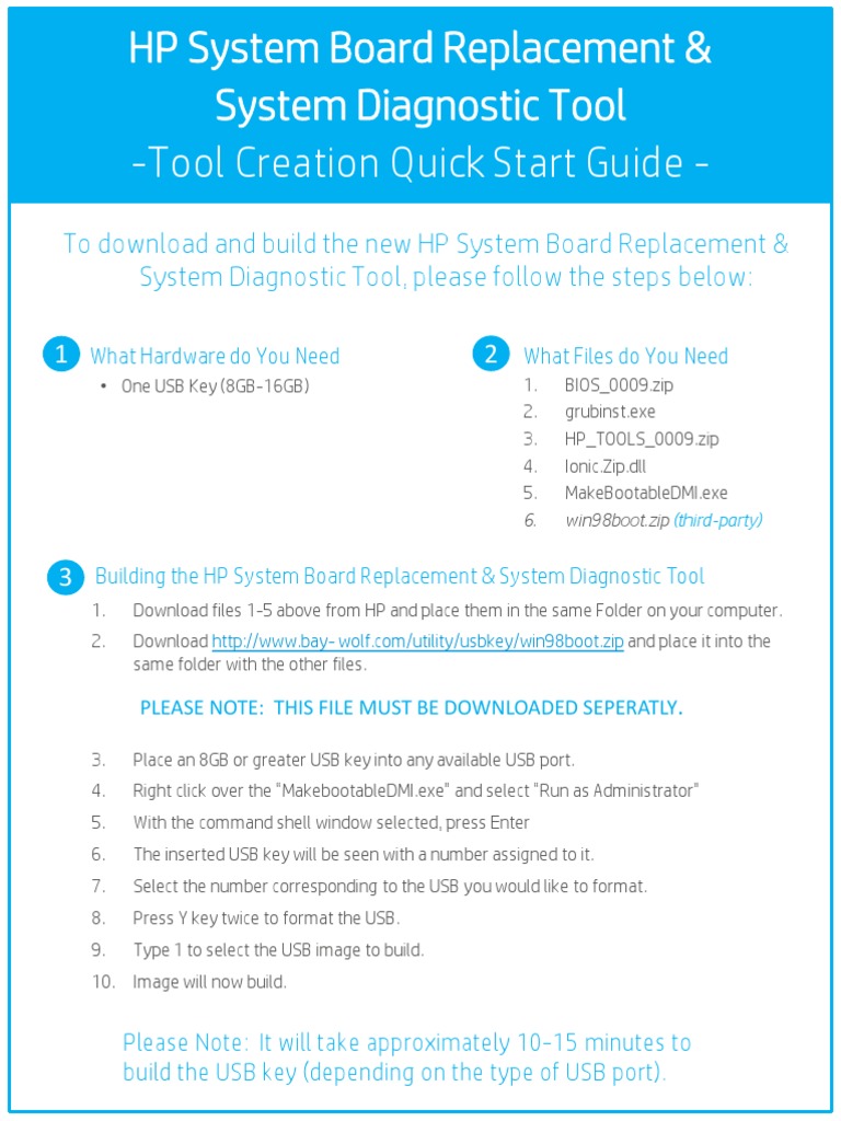 Single USB Key Tool Creation Quick Start Guide | PDF