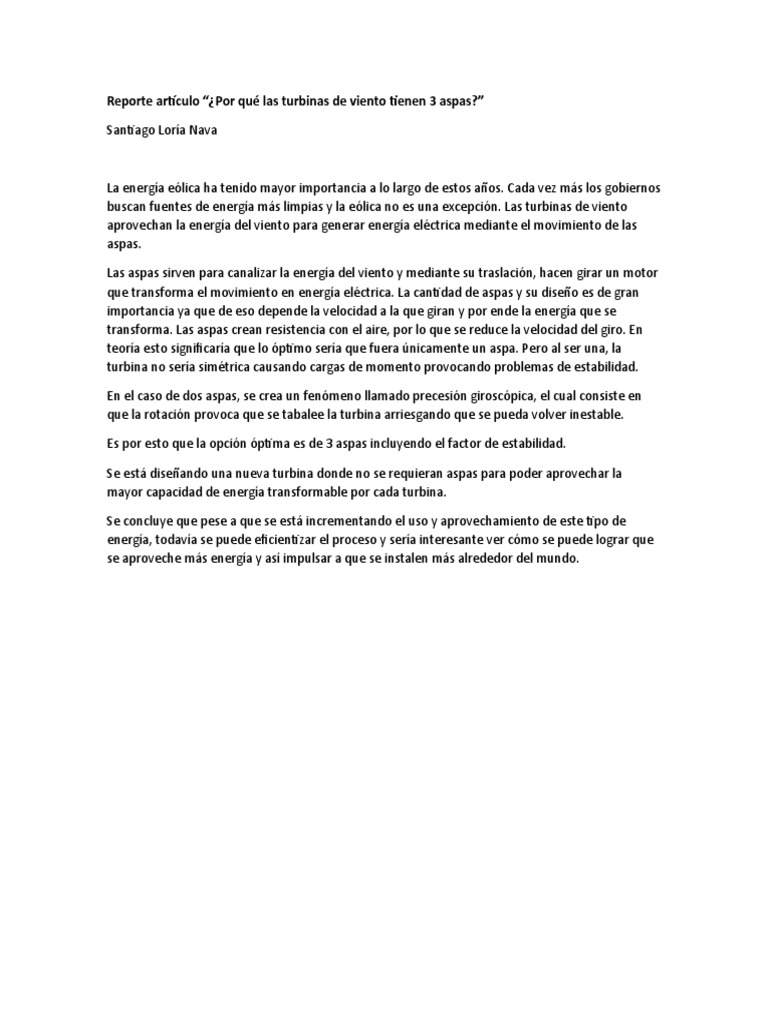 Reporte Artículo | PDF