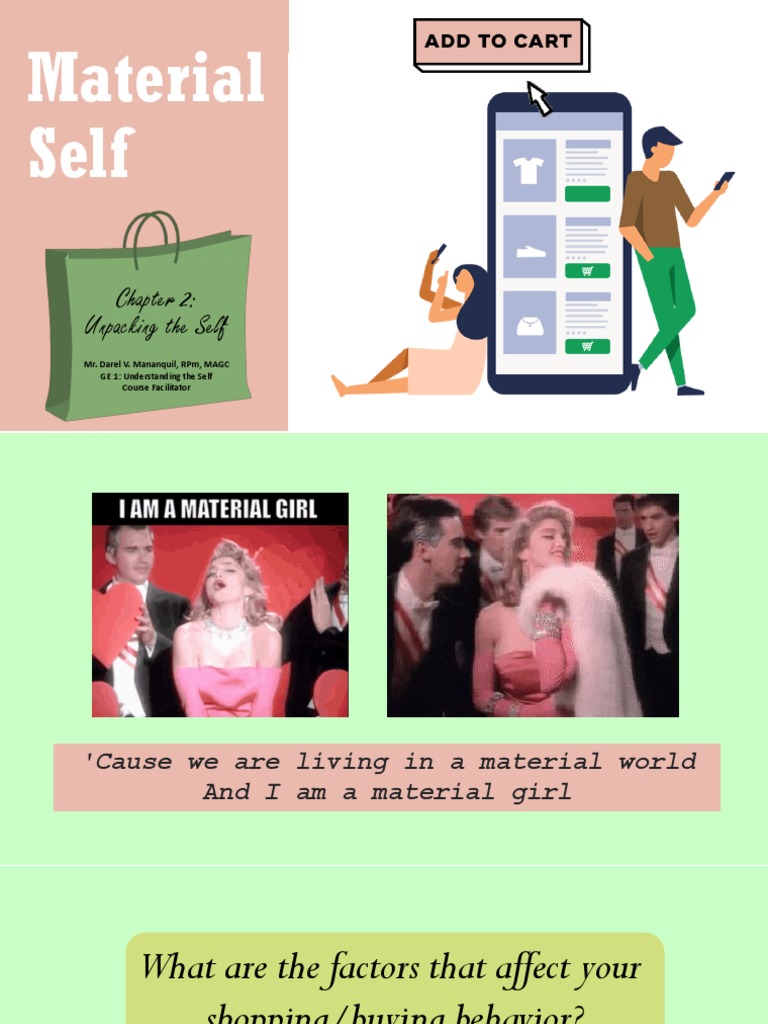 The Material Self | PDF | Self | Self Concept