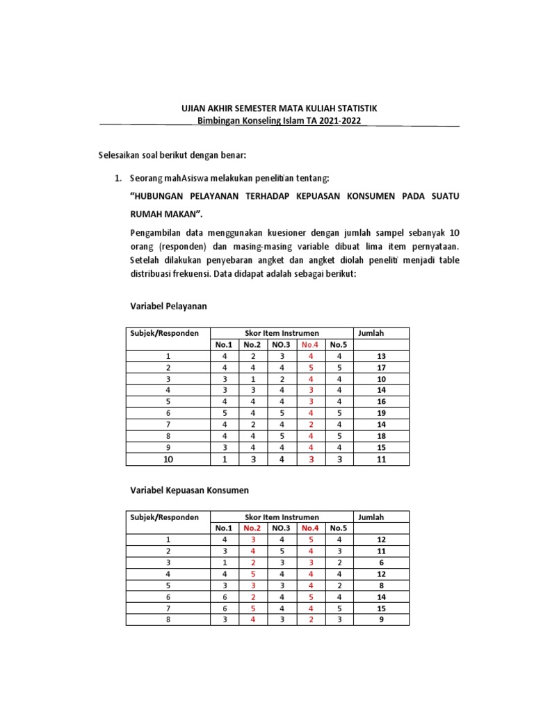 Soal Uas BKI | PDF