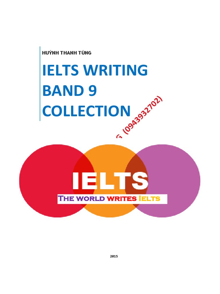 Ielts Writing Band 9 Collection | PDF | Precipitation | Water
