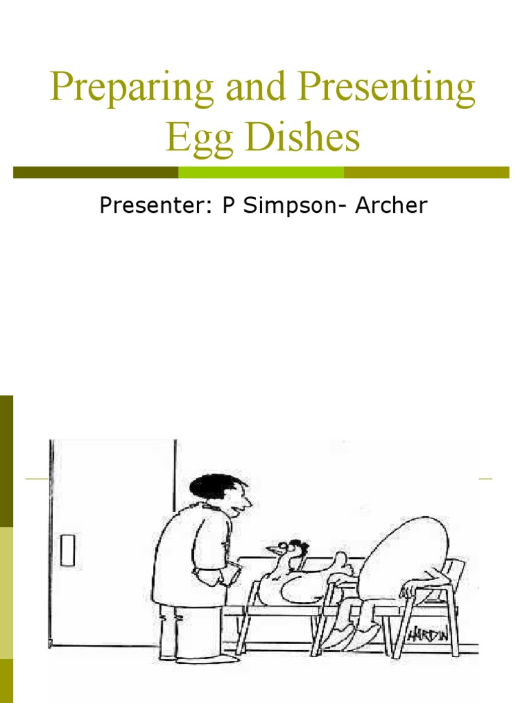 Egg Cookery Powerpoint | PDF | Egg As Food | Egg White