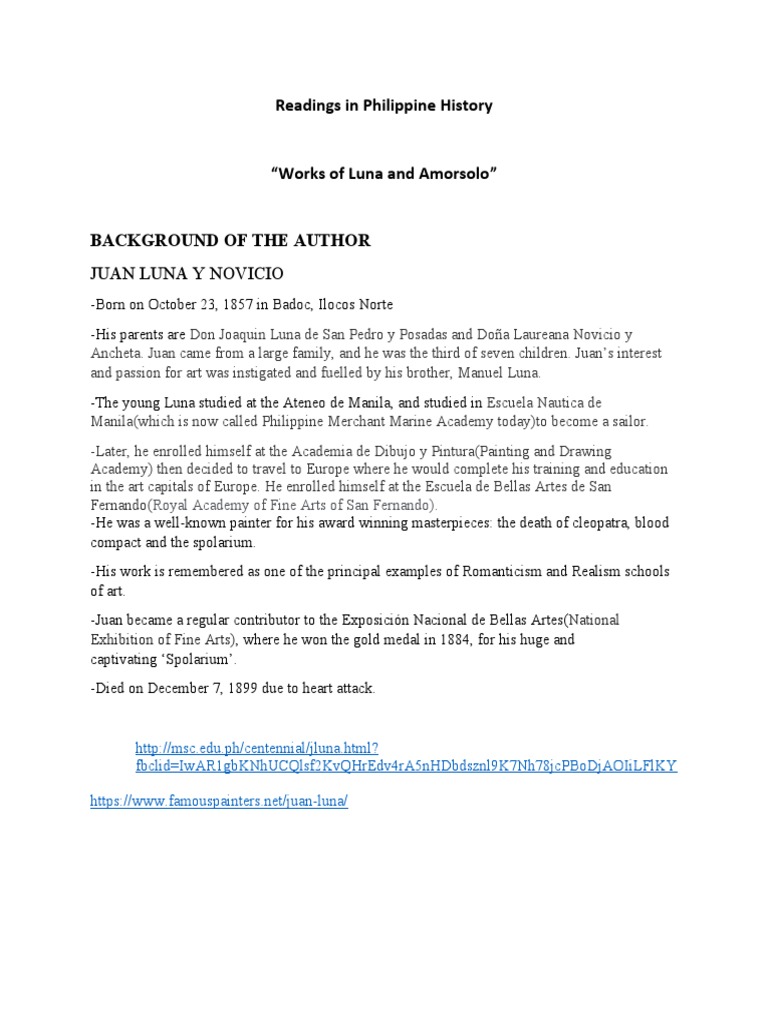 Readings in Philippine History Group 6 | PDF