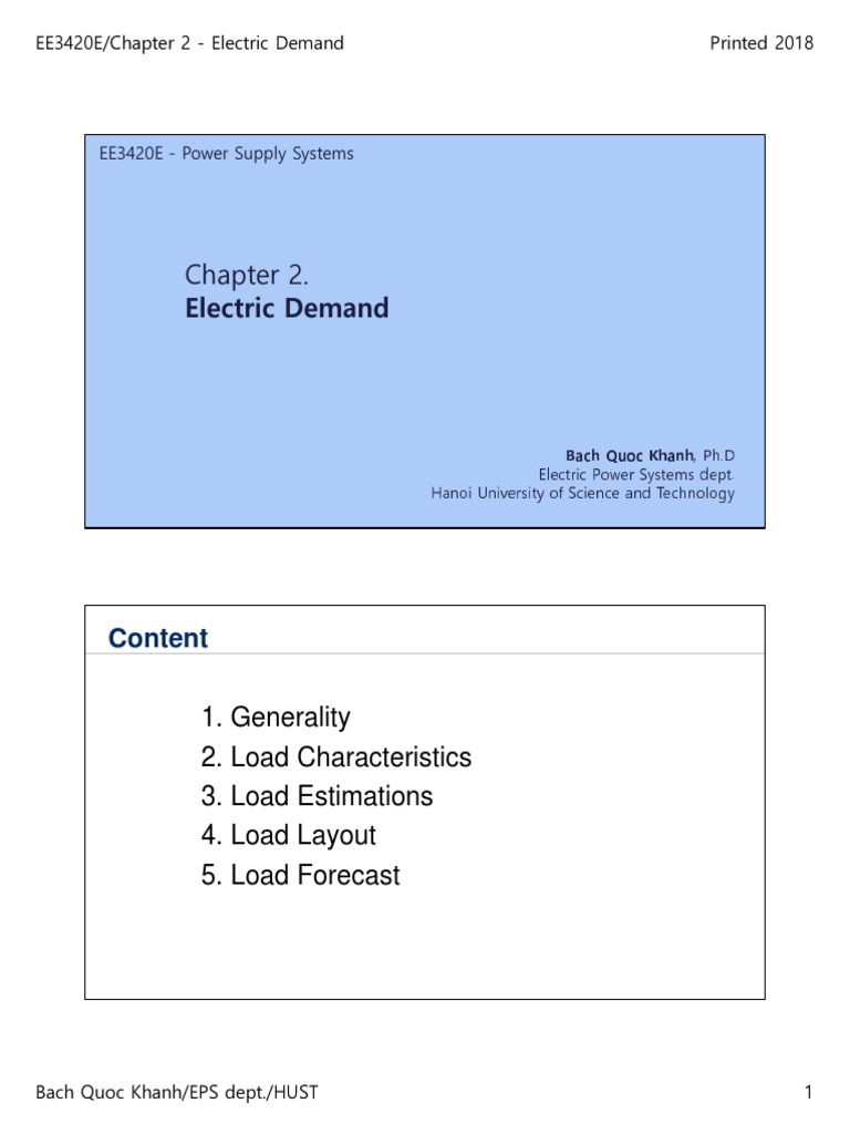 Understanding Electric Demand Calculations | PDF | Electrical Conductor ...