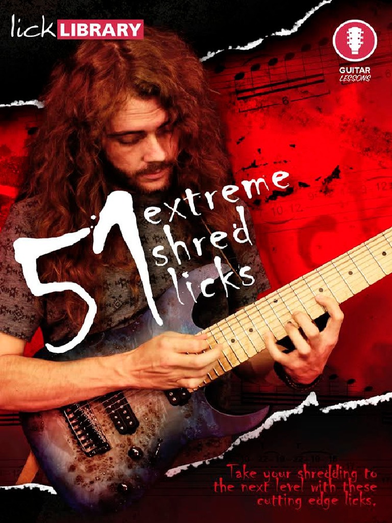 Sam Bell - Lick Library - 51 Extreme Shred Licks | PDF | Théorie (échecs) | Échecs
