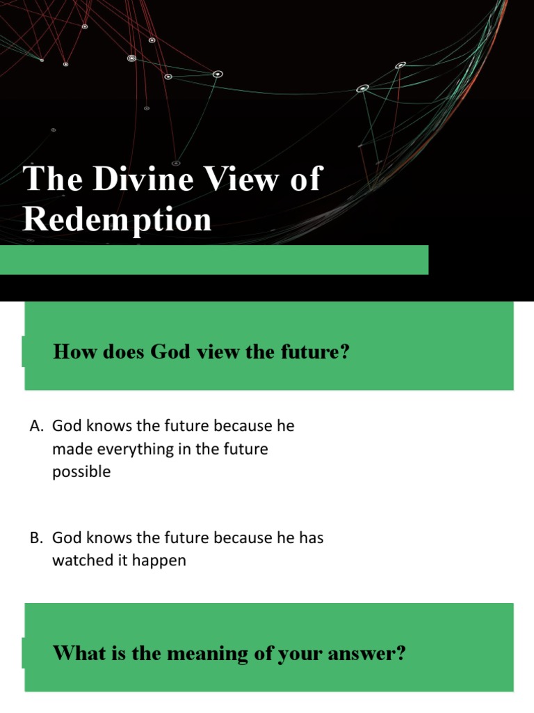 The Foreknowledge of God | PDF