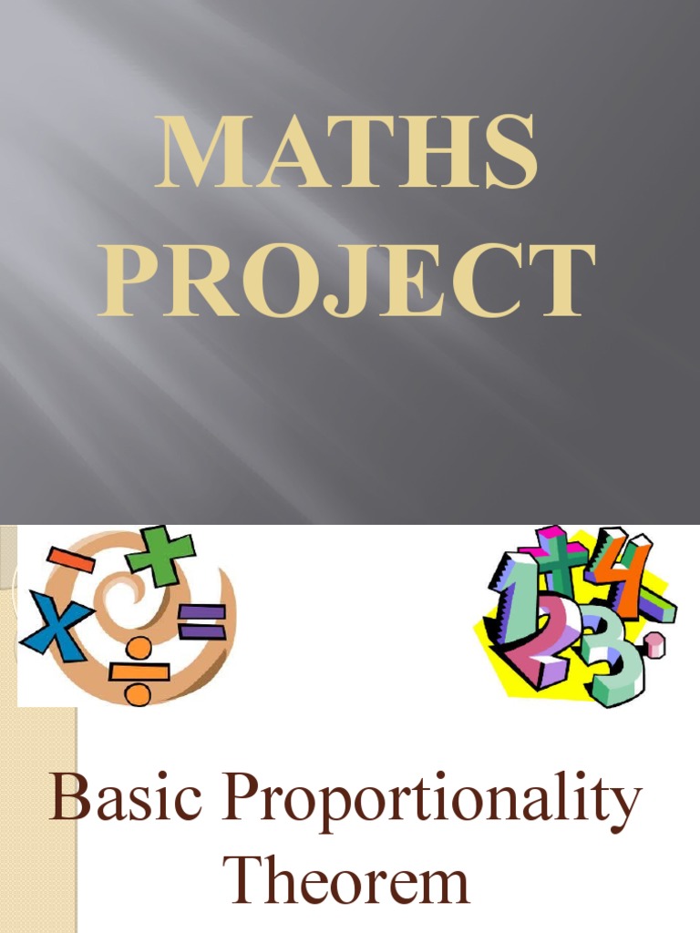 Basic Proportionality Theorem | PDF | Triangle | Geometry
