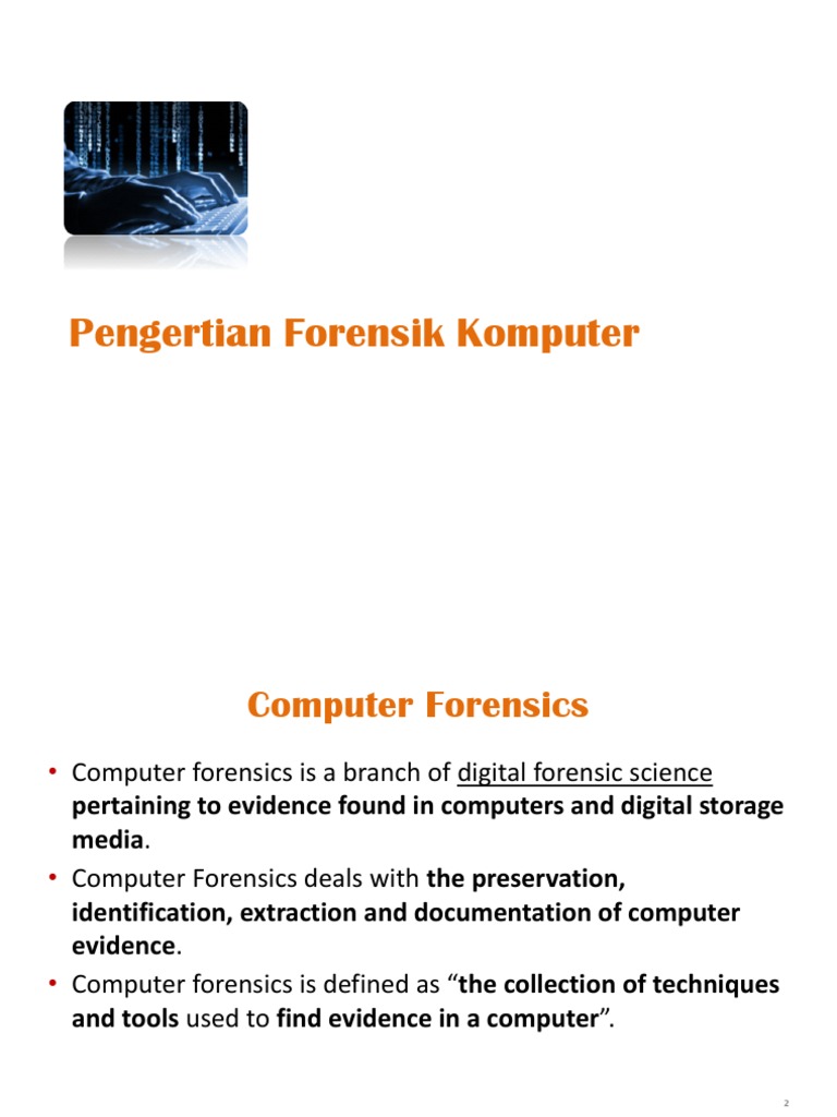 2 - Pengantar FKKS | PDF | Computer Forensics | Digital Forensics