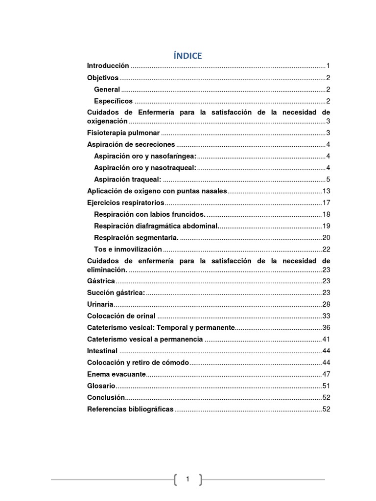 2 Satisfacción en La Necesidad de Oxigenación y Eliminación | PDF ...