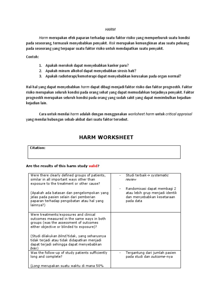 Minor Harm | PDF | Pengembangan Diri | Kesehatan Holistik