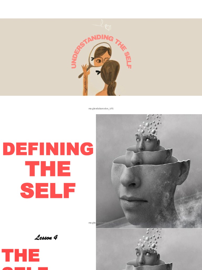 Lesson 4 The Self As A Cognitive Construct | PDF | Self Concept | Self