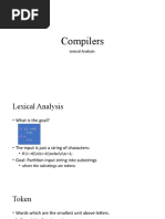 Token Recognition in Compiler Design | PDF