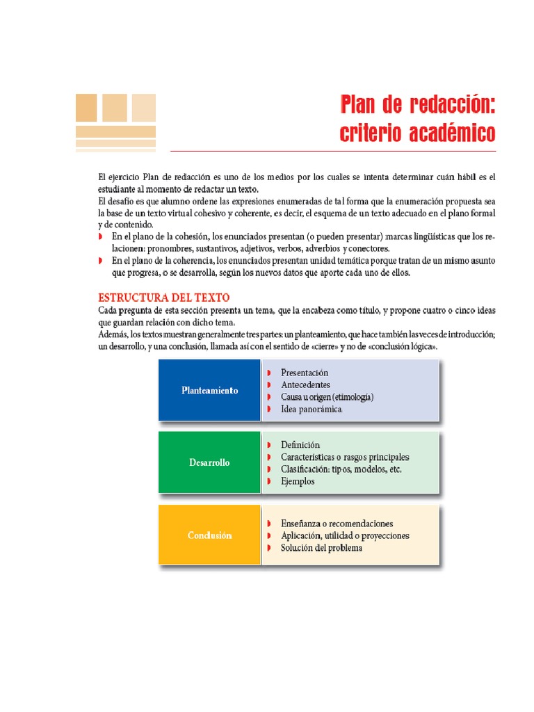 Plan Redaccion 1° - 2021 | PDF