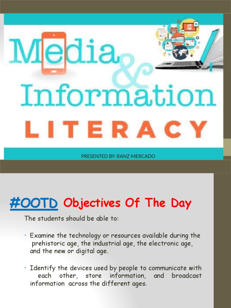 MIL-L3 - Evolution of MEdia | PDF | Social Networking Service | Blog
