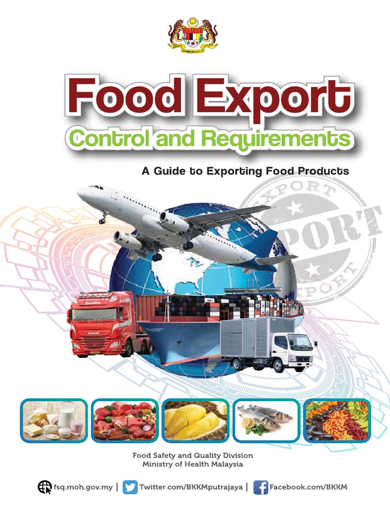 Food Export Booklet | PDF | Foods | Food Safety