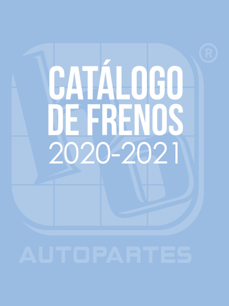 Catálogo Ho Frenos 2020 - 2021 Web | PDF | Transporte | Ingeniería de ...