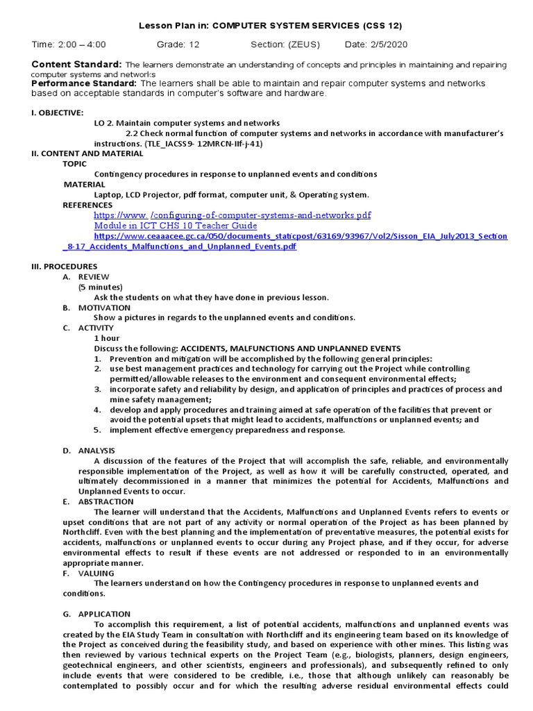 Content Standard:: /configuring-Of-Computer-Systems-And-Networks - PDF ...