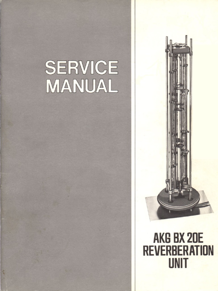 Akg Bx20e Reverb | PDF
