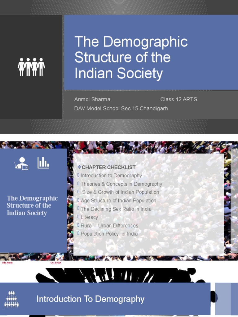 The Demographic Structure of The Indian Society | PDF | Demography ...