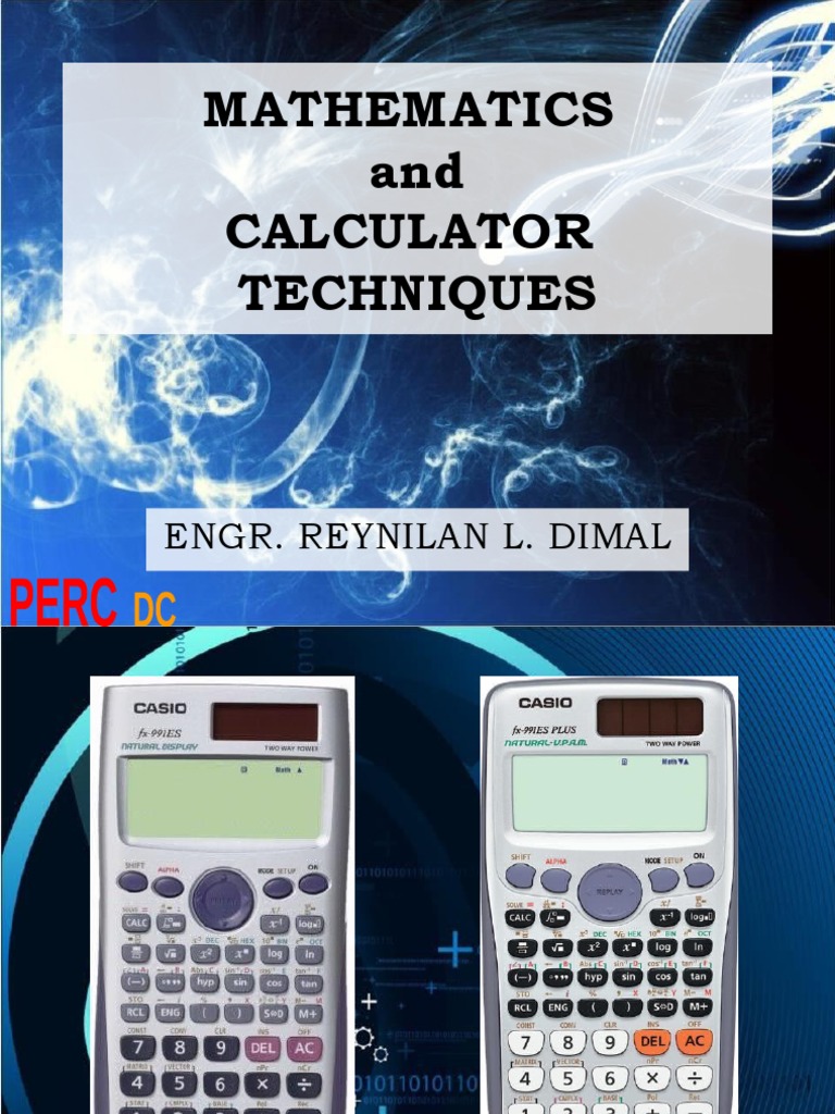 Calculator Techniques - New | PDF | Normal Distribution | Euclidean Vector