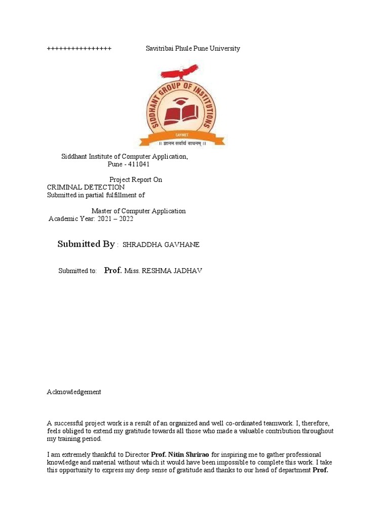 Mca 2nd Sem Project | PDF | Specification (Technical Standard) | System