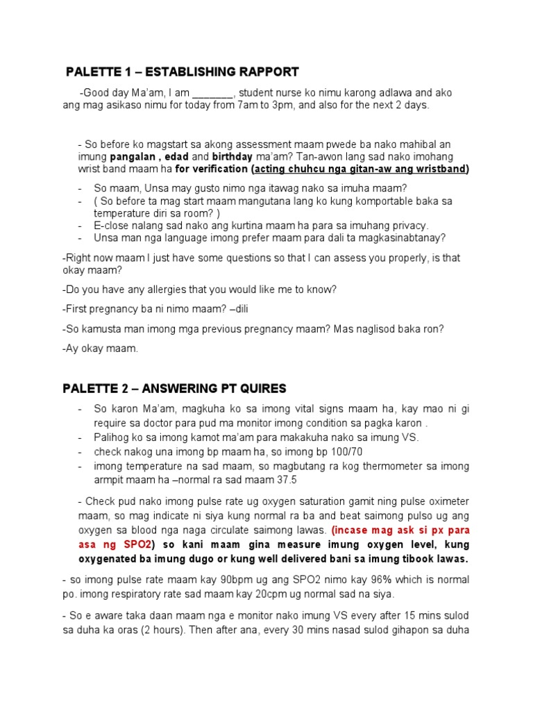 Palette 1 4 Script Simu 2 | PDF